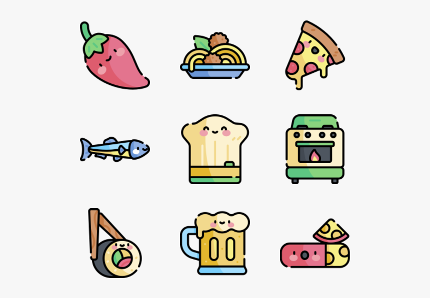 Cute Food Icons