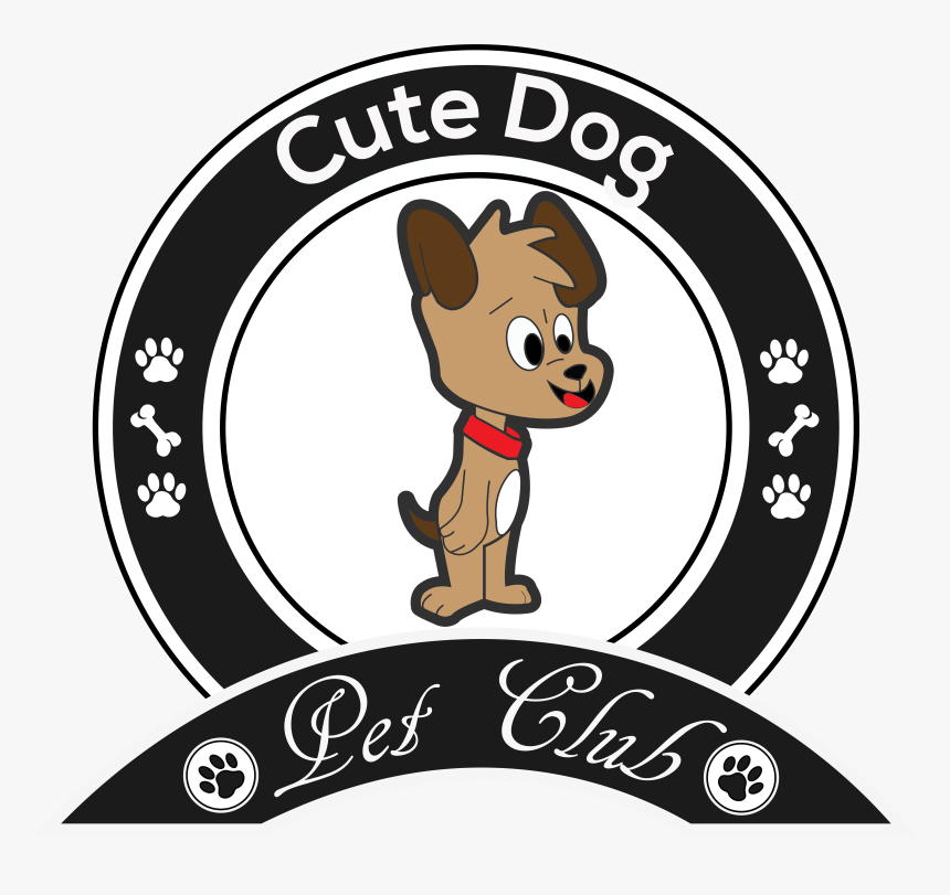 Cute Dog Sitting - Clip Art, HD Png Download , Transparent Png Image ...