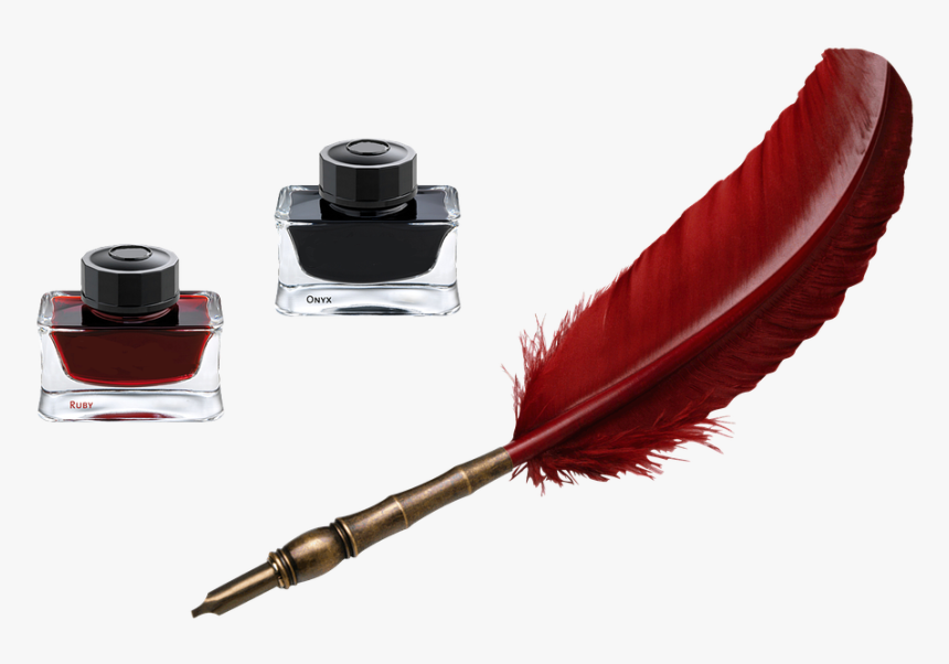 Pen, Ink, Isolated, Ink Glass - Medieval Quill Pen, HD Png Download ...
