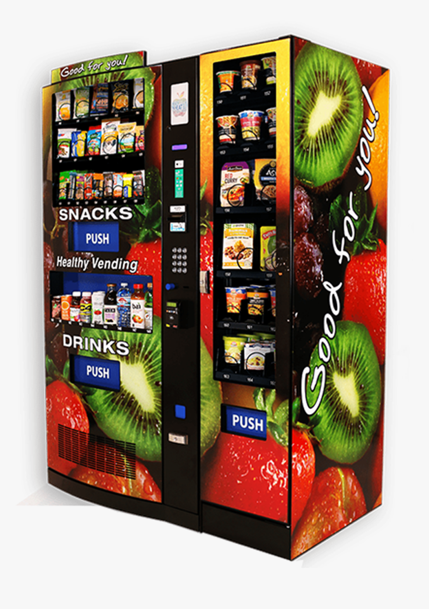 The Demand For Healthy Food Choices Is Exploding - Vending Machine, HD ...