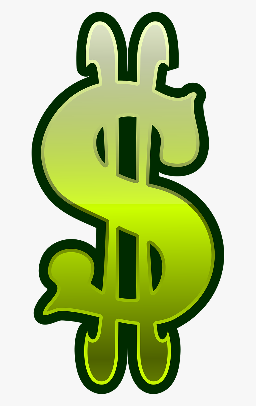 Transparent Dollar Signs Clip Art - Money Sign, HD Png Download ...