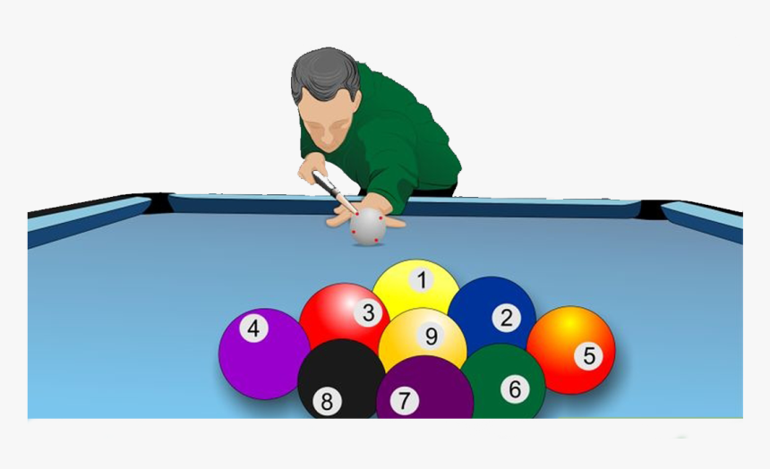 Billiards Clipart Pool Player - Playing Billiard Clipart, HD Png ...