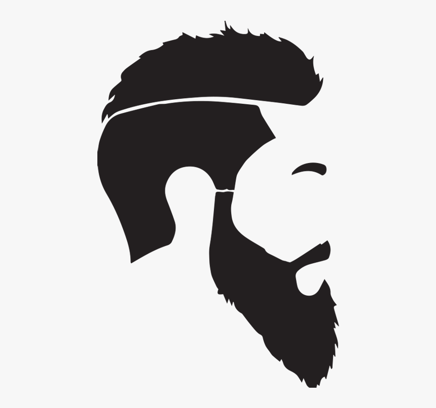 Beard Silhouette Vector