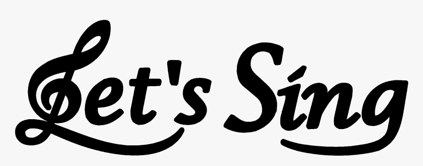 Transparent Person Singing Png - Calligraphy, Png Download ...