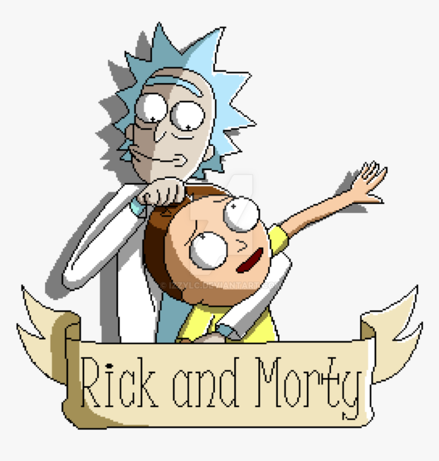Rick And Morty Clipart Rick Sanchez - Pixel Rick And Morty, HD Png ...
