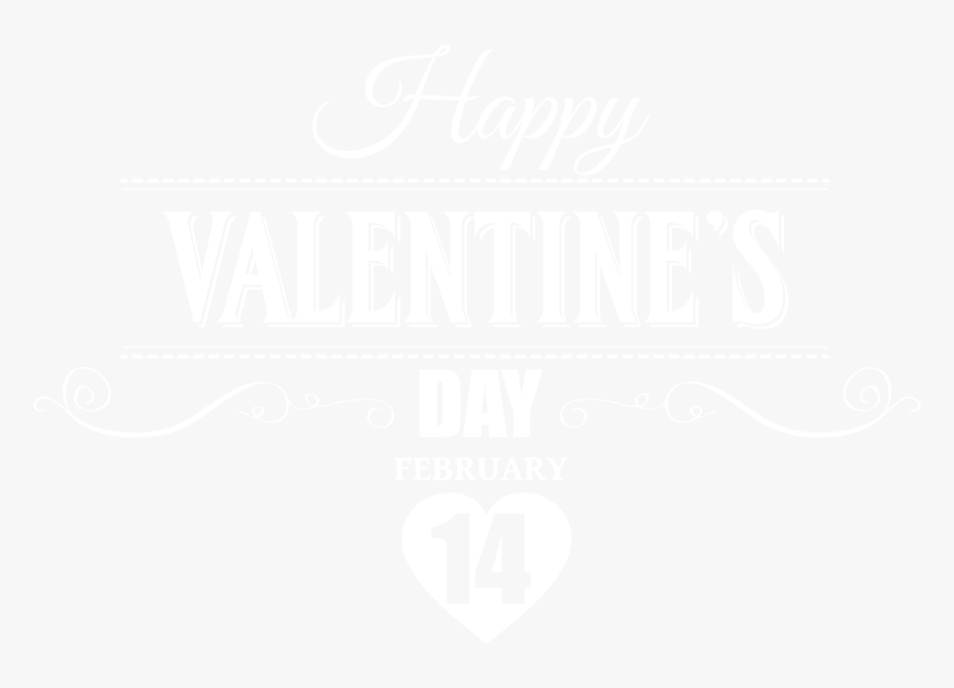 Happy Valentines Day Png White, Transparent Png , Transparent Png Image ...
