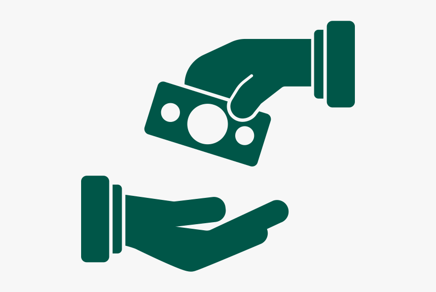 Give Money Funds Hand Factoring Transfer Electronic - Money Hand Icon ...