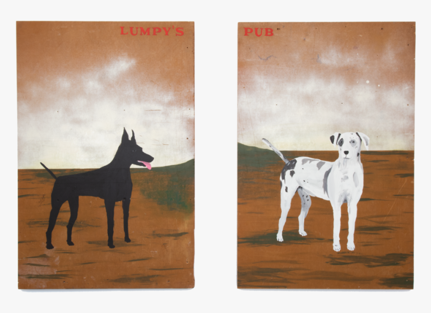 Lumpy’s Pub, 2018, Acrylic And House Paint On Wood, HD Png Download ...