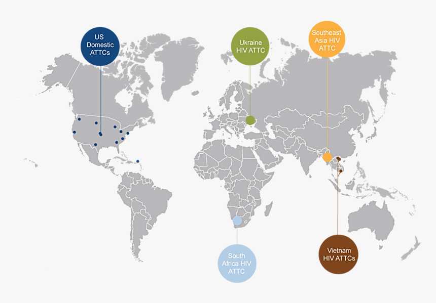 This Image Shows The Different Attcs In The World - India In World Map ...