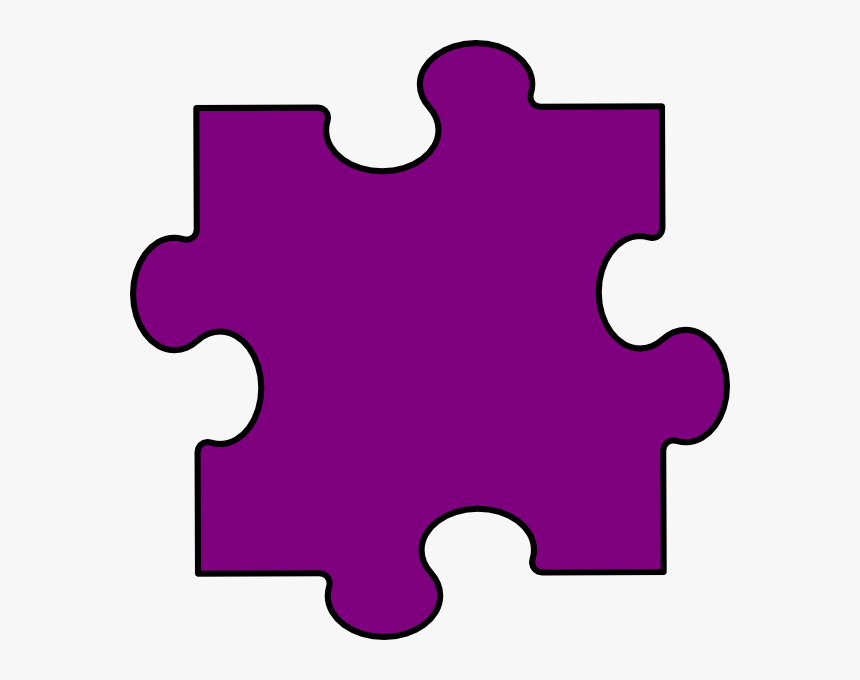 Puzzle Piece Picture - Single Colored Puzzle Piece, HD Png Download ...