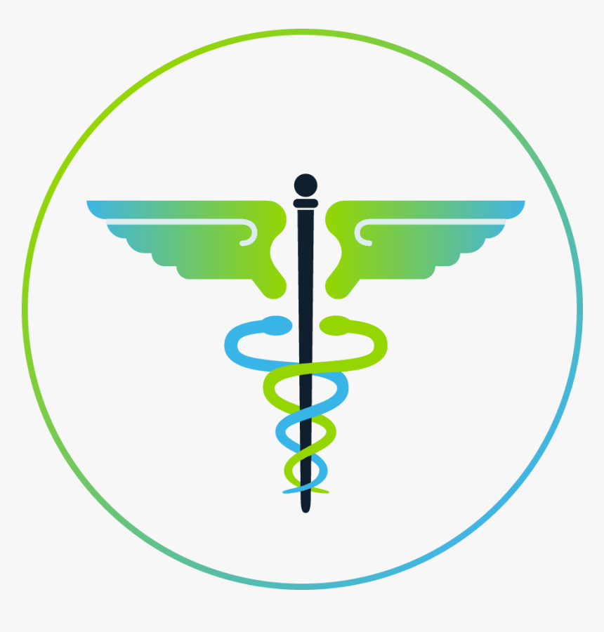 Caduceus Icon - Circle, HD Png Download , Transparent Png Image - PNGitem