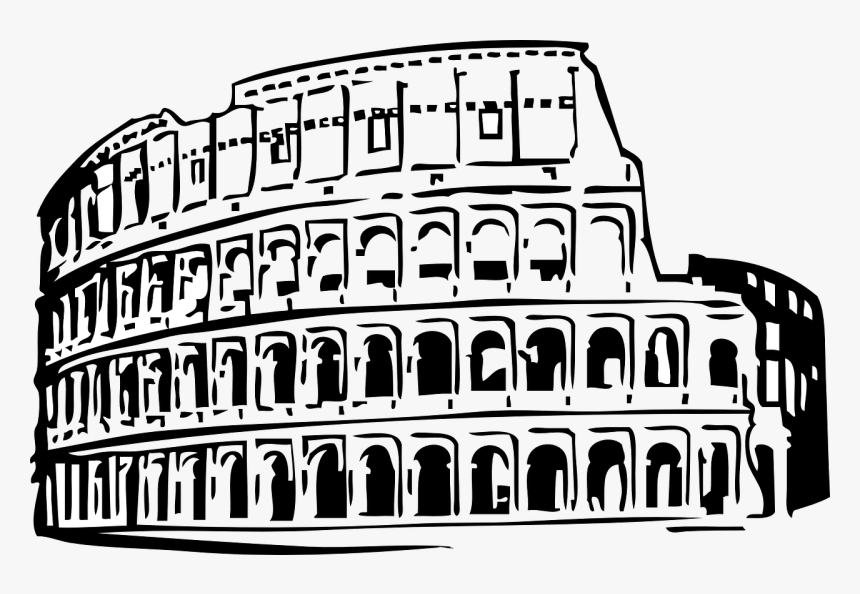 Roman Colosseum Clip Art, HD Png Download , Transparent Png Image - PNGitem