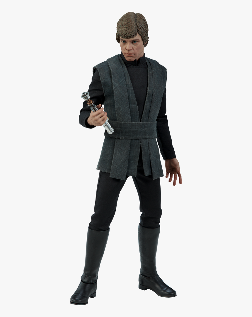 Luke Skywalker Deluxe Action Figure By Sideshow Collectibles, HD Png ...