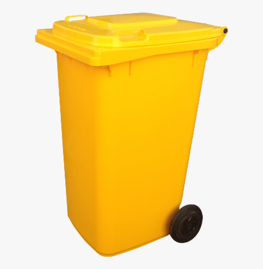 Thumb Image - Yellow Bin Recycling Png, Transparent Png , Transparent ...