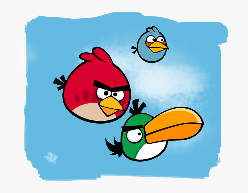 Angry Birds Game Red Bird, HD Png Download , Transparent Png Image ...