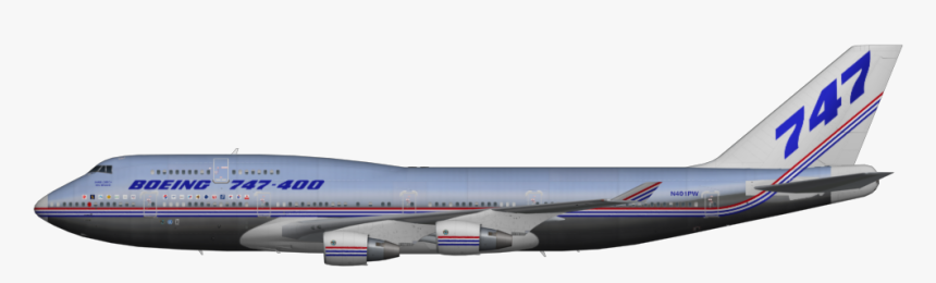 Boeing 747-400 - Boeing 747 400 House Colors, HD Png Download ...
