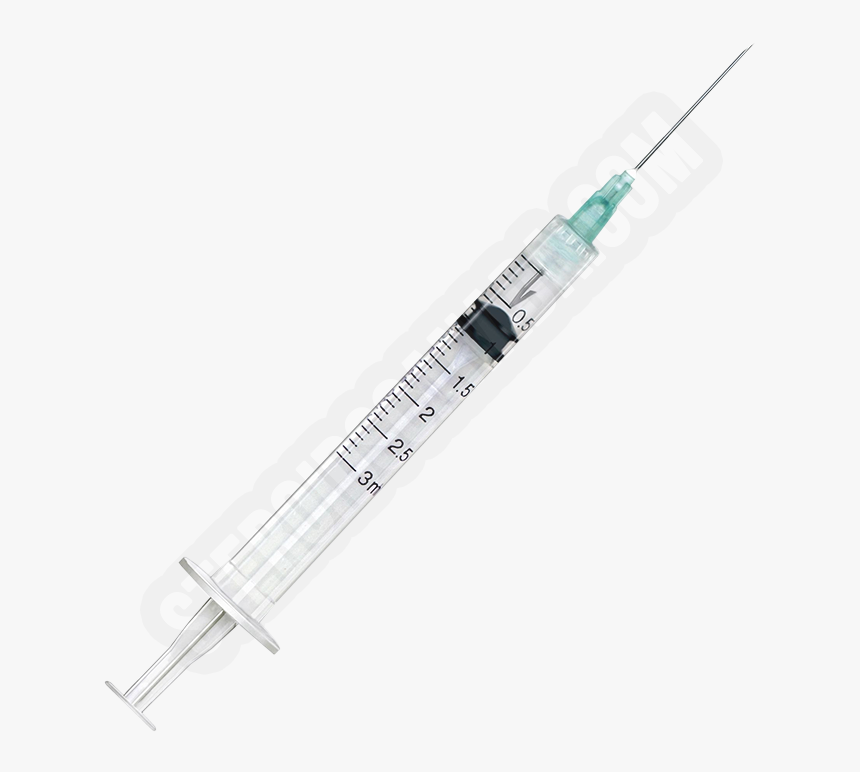 Transparent Needle Png - Disposable Syringe 1 Cc, Png Download ...