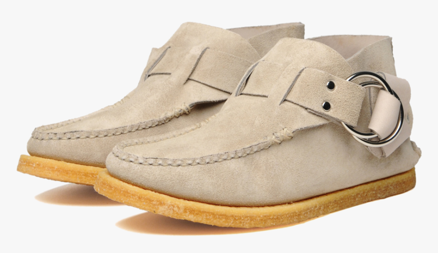 00522w Sp Ring Boots W Sports Crepe Sole Fo Perla - Suede, HD Png ...