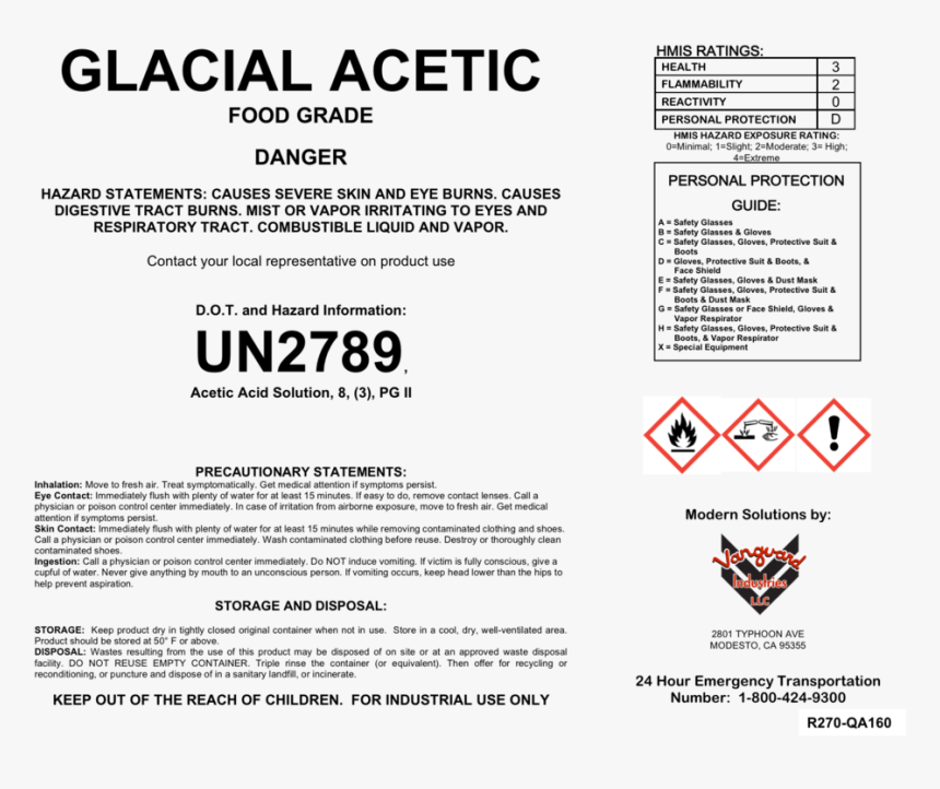 Glacial Acetic Acid, HD Png Download , Transparent Png Image - PNGitem