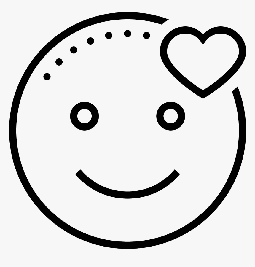 Smiling Face With Heart Icon - Smiley, HD Png Download , Transparent ...