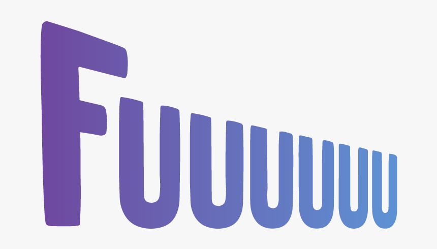 Fuuuuu - Electric Blue, HD Png Download , Transparent Png Image - PNGitem
