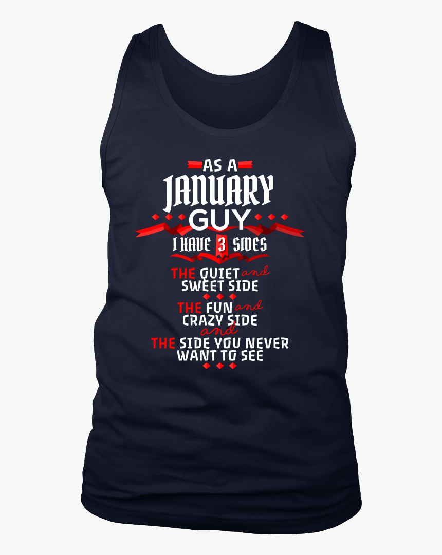 January Guy,crazy, Sweet And Fun Birthday B Day Gift - Active Tank, HD ...