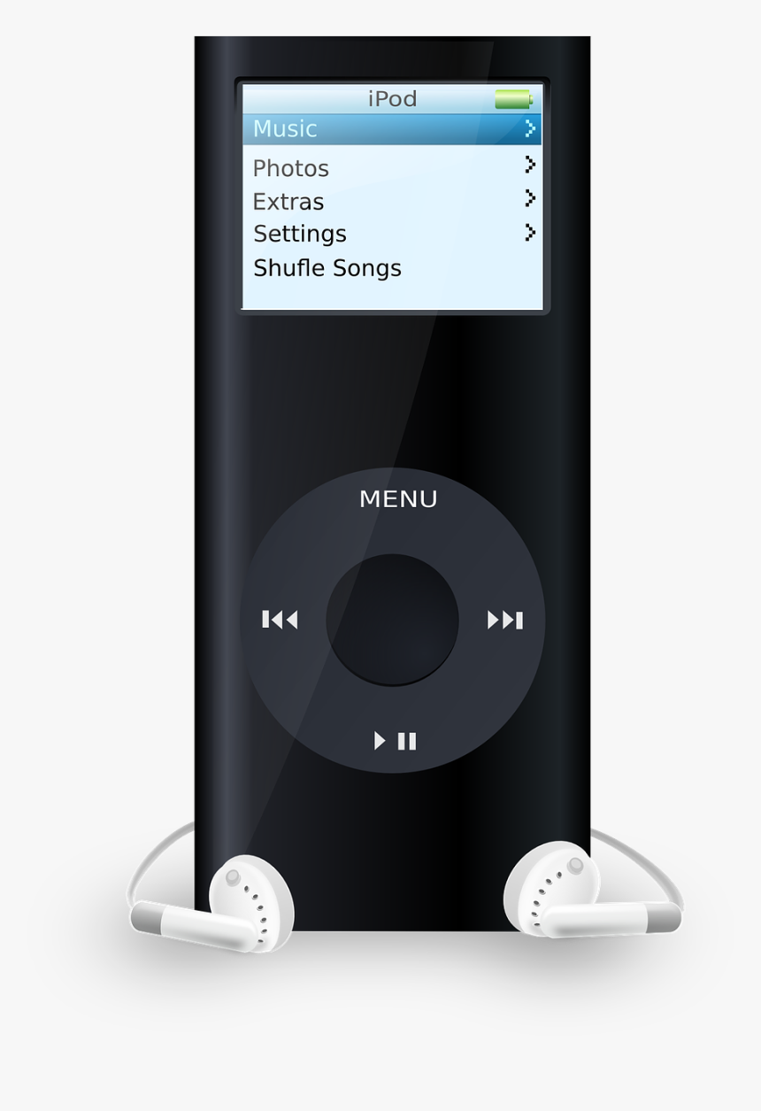 Ipod Clip Art, Hd Png Download - Ipod Mp3, Transparent Png ...