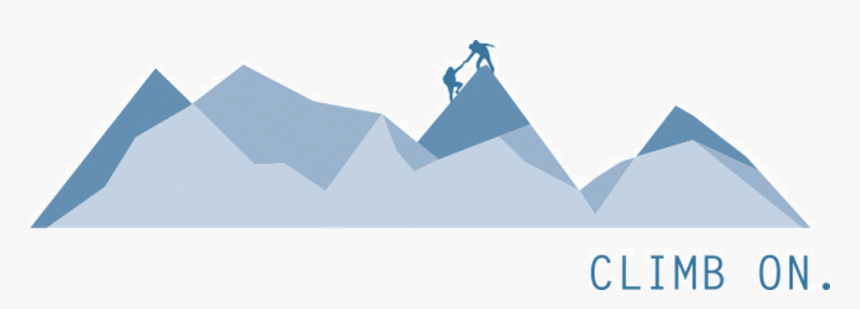 Dark Transparent Climb On Mountains - Illustration, HD Png Download ...