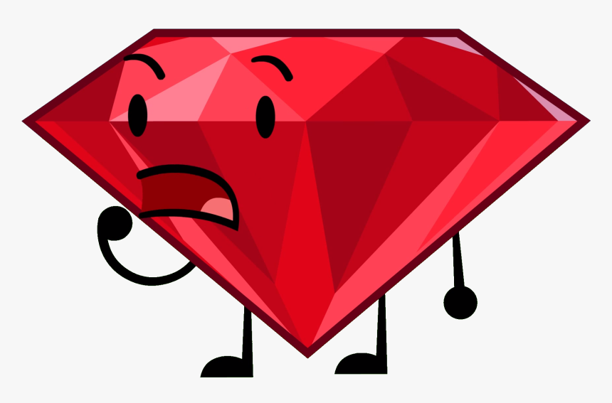 Rails Clipart Transparent - Bfdi Ruby, HD Png Download , Transparent ...