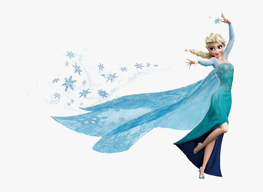 Elsa Built A Ice Castle On The Top Of The Mountain, HD Png Download ...
