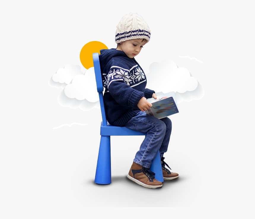 Boy - Sitting, HD Png Download , Transparent Png Image - PNGitem