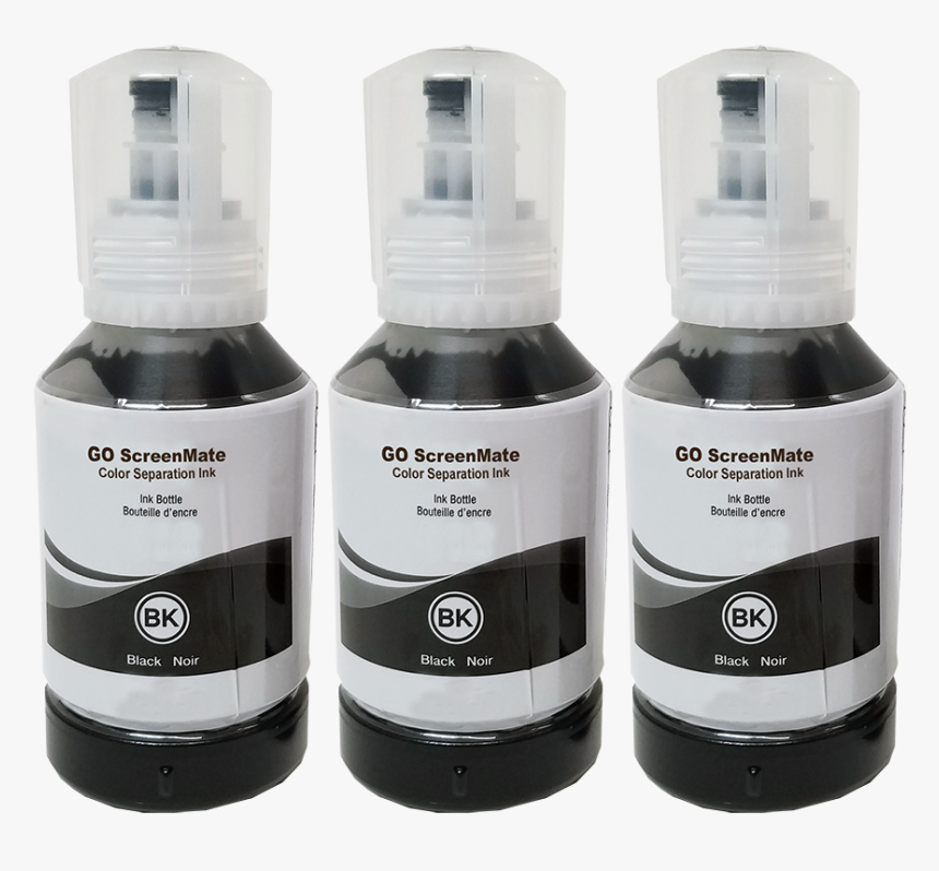 Go Screenmate Color Separation Ink - Black Printer Film, HD Png ...