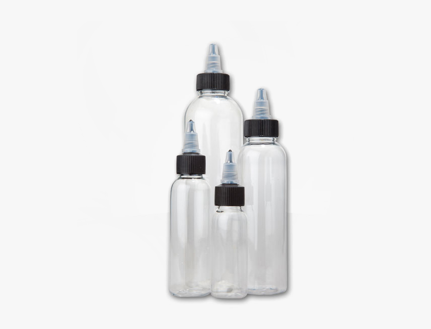 Empty Transparent Ink Bottle - Plastic Bottle, HD Png Download ...