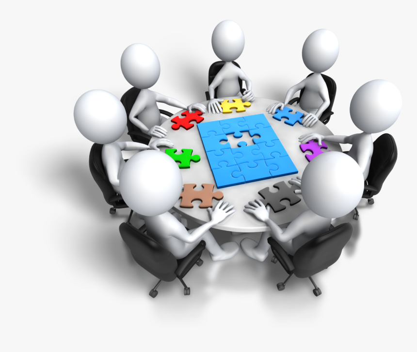 Stick Man Meeting Room Icon