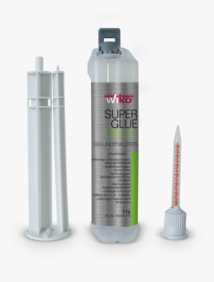 Wiko Super Glue Gel 2c - Water Bottle, HD Png Download , Transparent ...