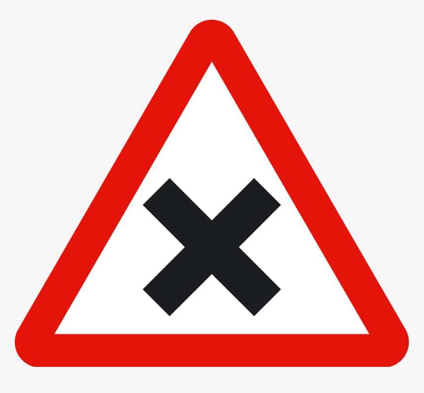 Y Junction Road Sign, HD Png Download , Transparent Png Image - PNGitem