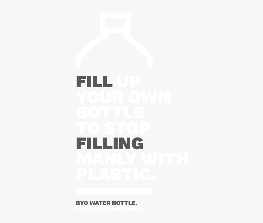 Fill-up - Bring Your Own Water Bottle, HD Png Download , Transparent ...