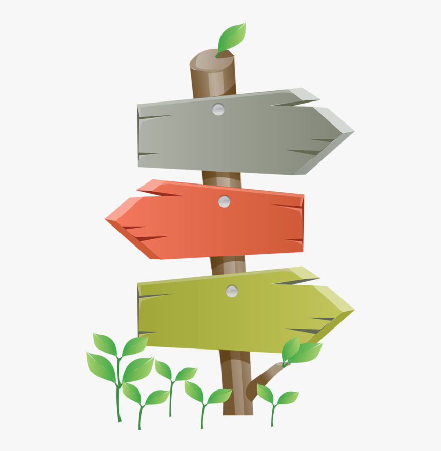 Directional Sign Planks Clipart, HD Png Download , Transparent Png ...