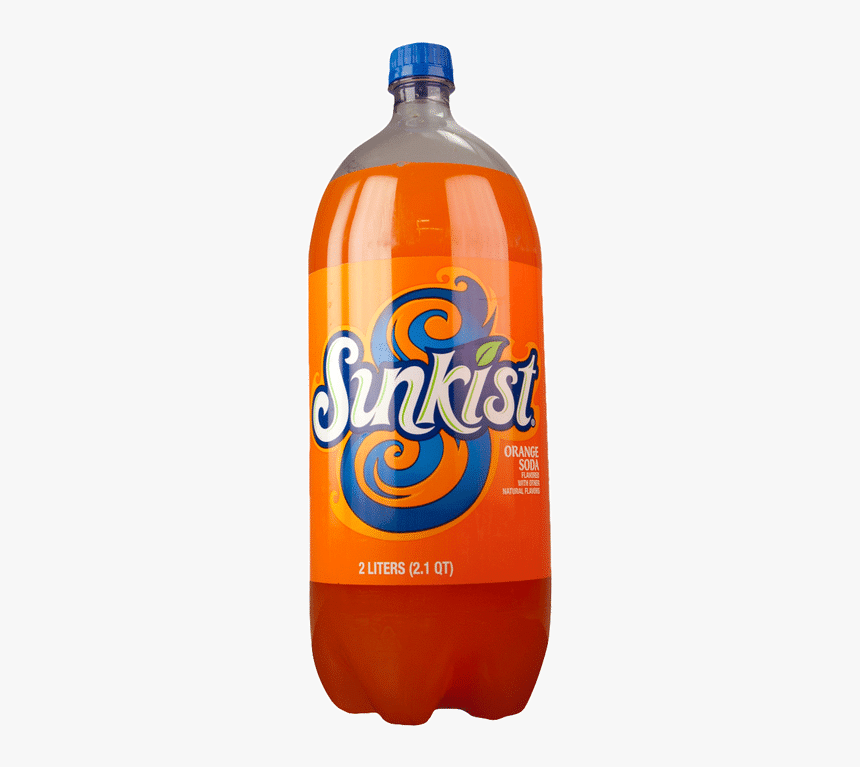 Sunkist Orange - Plastic Bottle, HD Png Download , Transparent Png ...