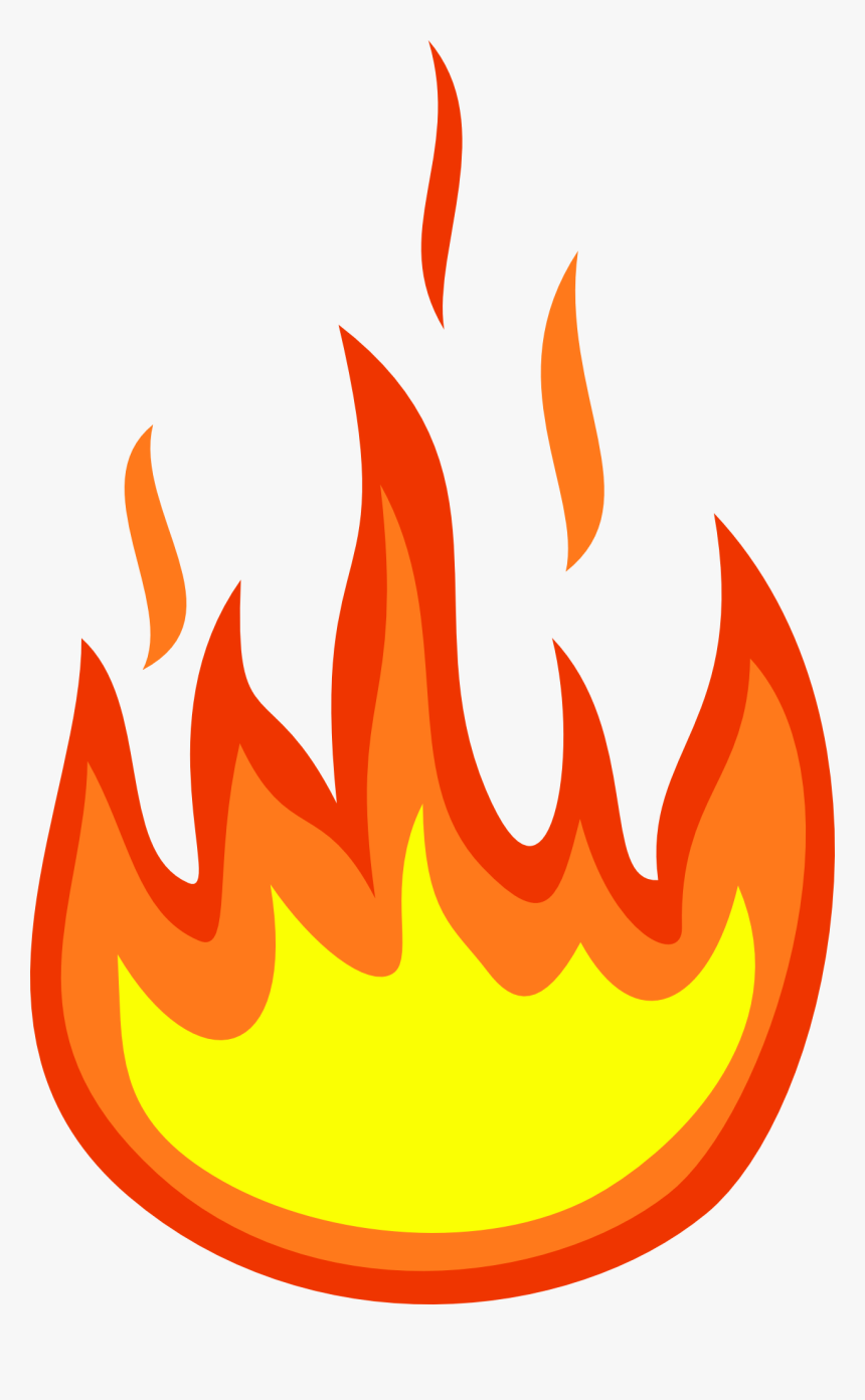 Fire Vector Png -fire Vector Art Clipart Best - Mlp Flame Cutie Mark ...