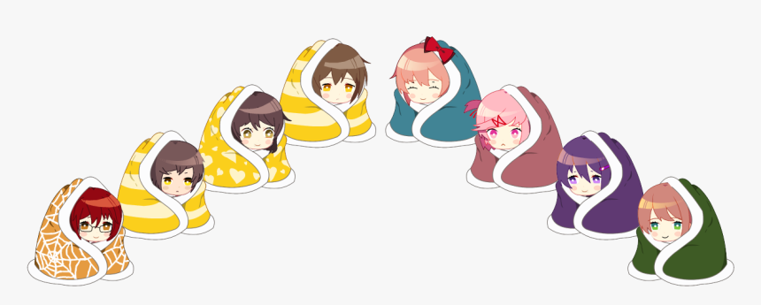 Ddlc Slumber Party, HD Png Download , Transparent Png Image - PNGitem