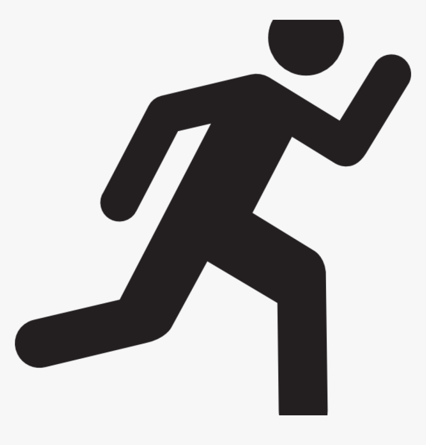 Clip Art Running Vector Graphics Illustration Computer - Person Running ...