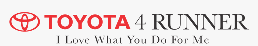 Toyota 4 Runner Logo, Toyota 4 Runner Logo Vector, - Toyota, HD Png ...