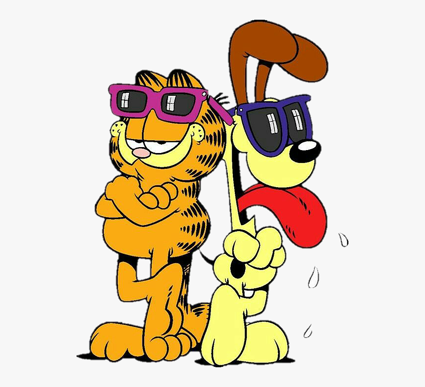 Garfield And Odie - Cartoon Garfield And Odie, HD Png Download ...