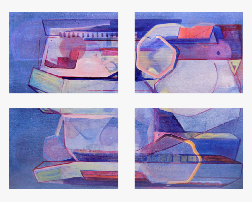 Four Print Square - Modern Art, HD Png Download , Transparent Png Image ...