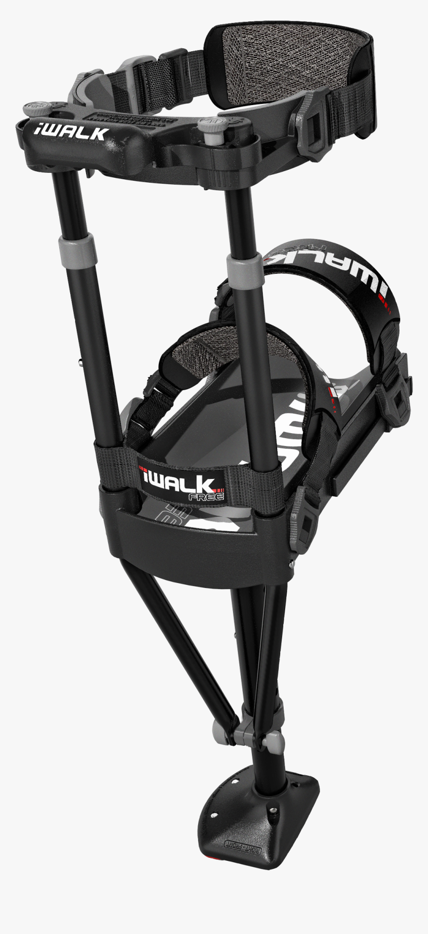 Iwalk Hands-free Crutches - Walk 2.0 Hands Free Crutch, HD Png Download ...