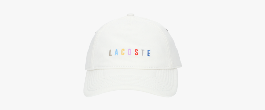 Lacoste Rainbow Logo Cap - Baseball Cap, HD Png Download , Transparent ...