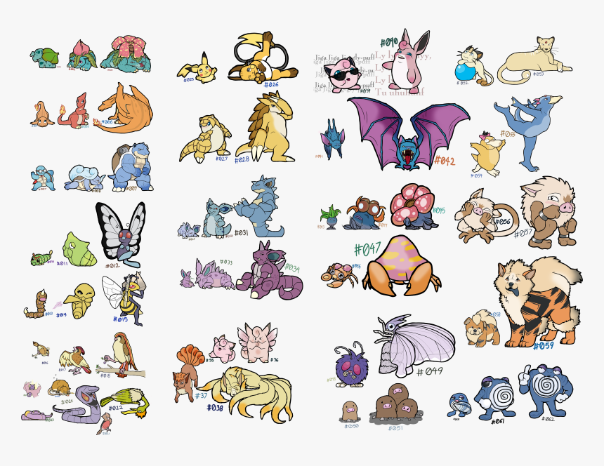 Transparent Metapod Png - Pokemon First Gen Number, Png Download ...