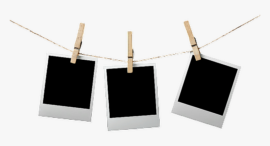 Hanging Polaroid Frame Png Transparent Png Transparent Png Image 