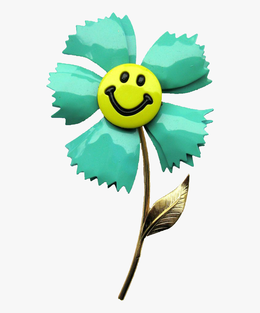 Face Clipart Flower - Smiley Face Clipart Flowers, HD Png Download ...